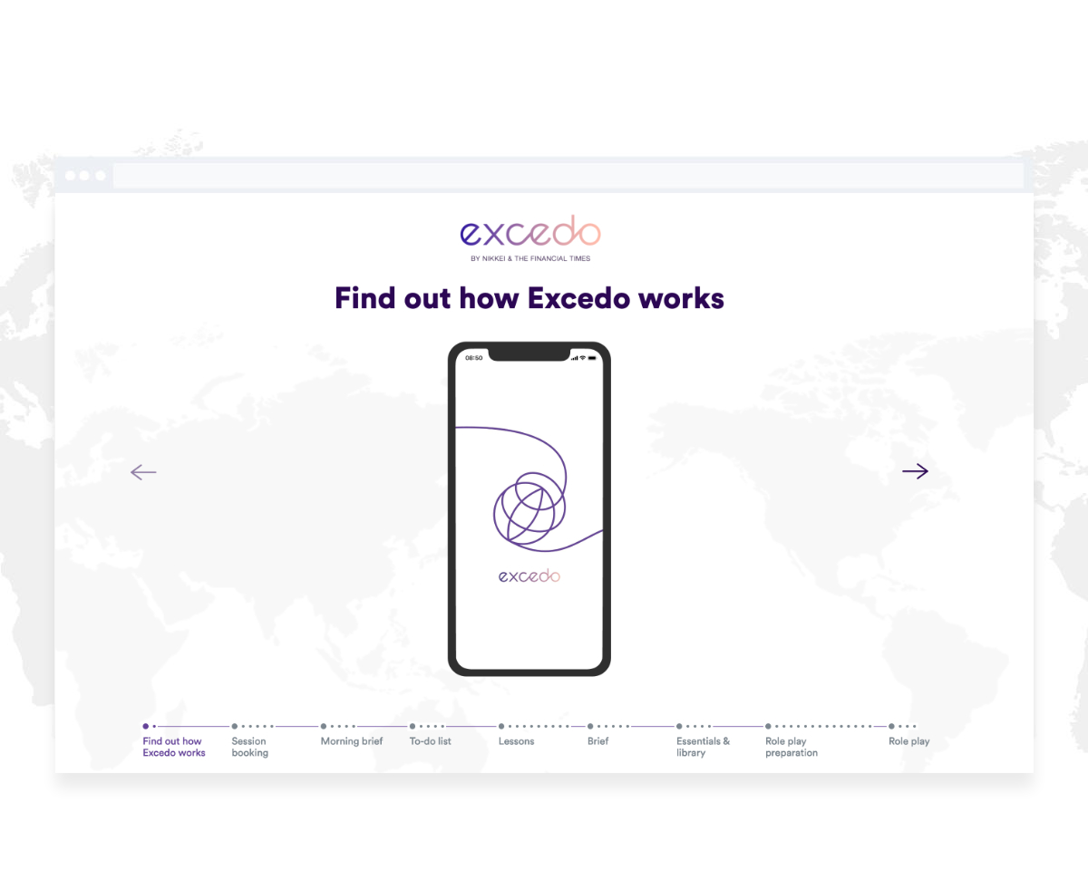 Take a guided tour of Excedo
